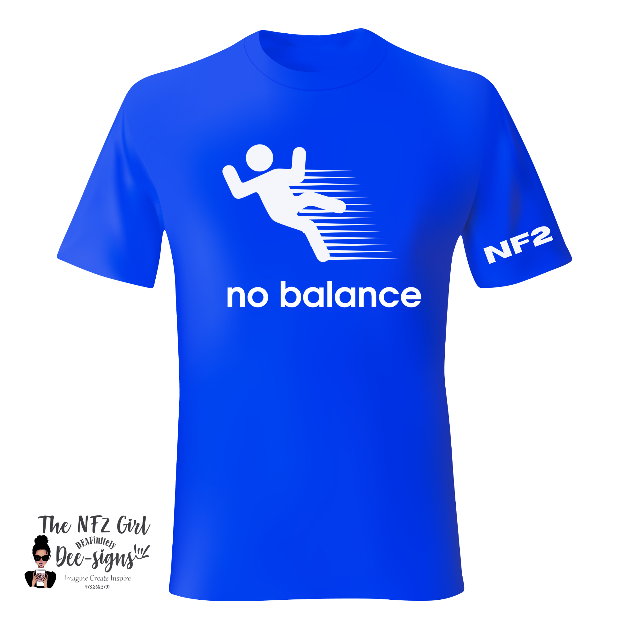 NO Balance T-Shirt, New For 2024! – DEAFinitely Dee-Signs